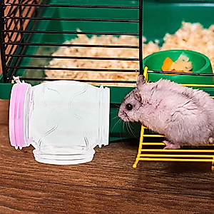 PATKAW DIY Hamster Excercise Toy Hamster Tubes Tunnels Hamster Maze Tube Hamster Tunnel Hamster Tube Kit DIY Hamster Rat Maze Tunnel