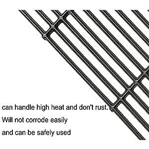 Votenli C6505A(4-Pack) 19 3/4" Cast Iron Cooking Grid Grates Replacement for Chargriller 2121, 2123, 2222, 2828, 3001, 3008, 3030, 3725, 4000, 4208, 5050, 5072, 5252, 9020