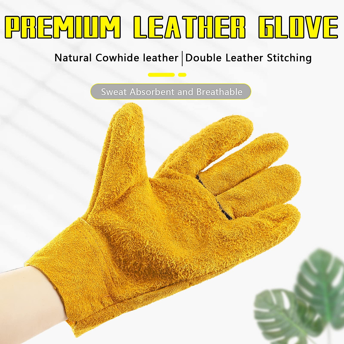 Mardatt 3 Pcs Professional Grade Crucible Kit, 16'' and 10 '' Stainless Steel Crucible Tongs with Heat Resistant Safety Melting Furnace Gloves, Metal Refining Casting Tool for Laboratory and Industry