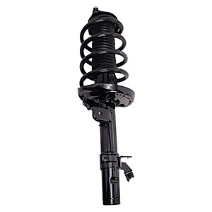 TRQ Front Strut & Coil Spring Assembly Set Driver & Passenger Sides Compatible with 14-20 Acura MDX