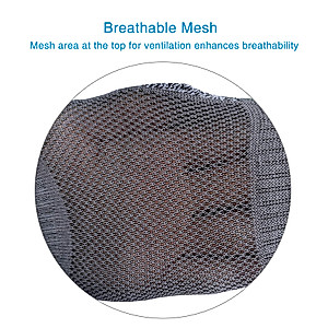 BERING Men's Athletic Cushioned Low Cut Ankle Running Socks, Dark Gray, Size 9-12, 6 Pack