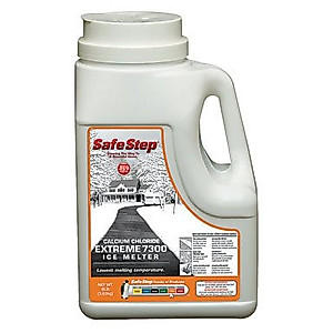 Safe Step Extreme 7300 Calcium Chloride Ice Melter Jug Melts Down To - 25 F / - 32 C 8 Lbs.