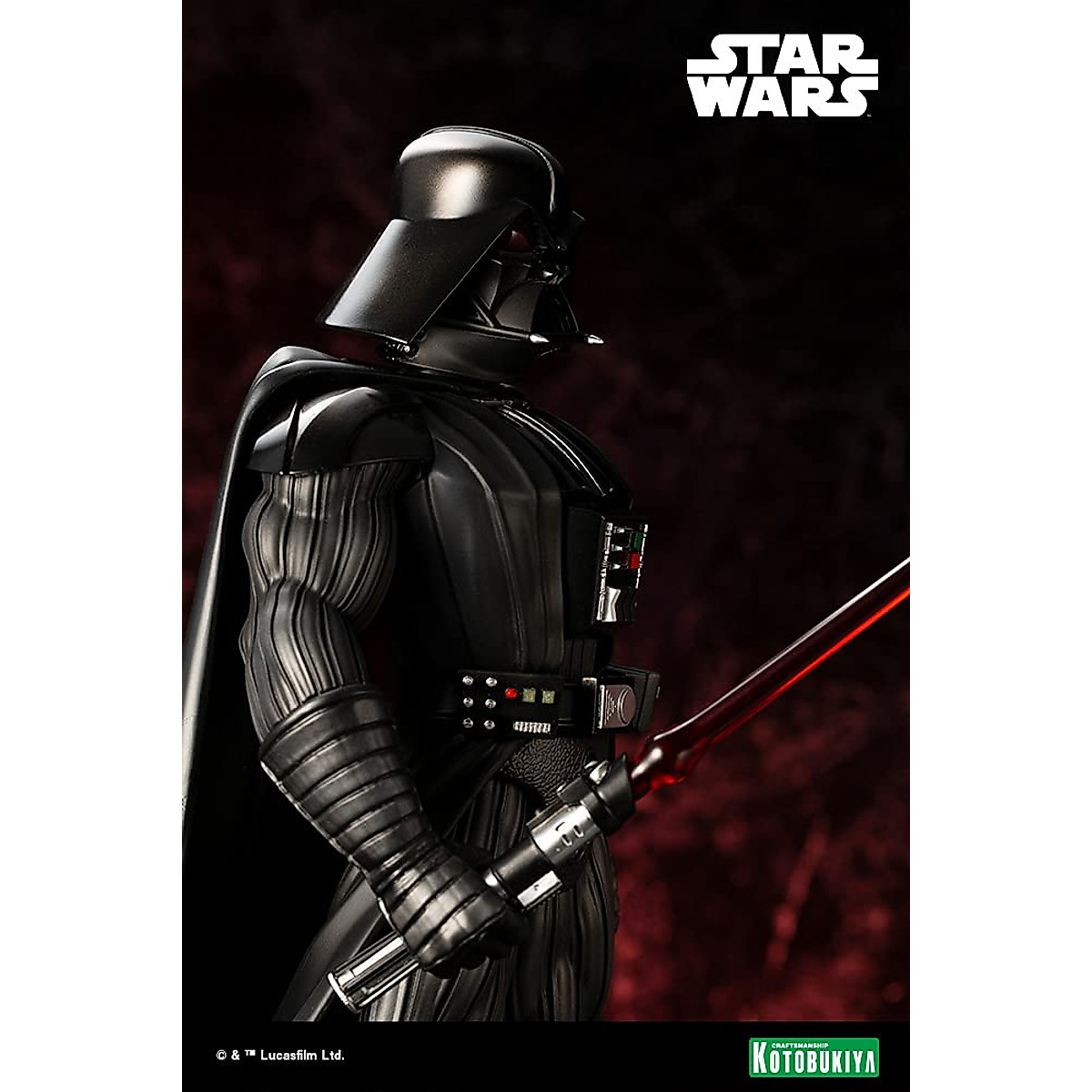 Kotobukiya Star Wars: A New Hope: Darth Vader The Ultimate Evil ARTFX Artist Series Statue,Multicolor