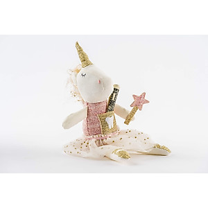 Mud Pie Unicorn Tooth Fairy Pink One Size