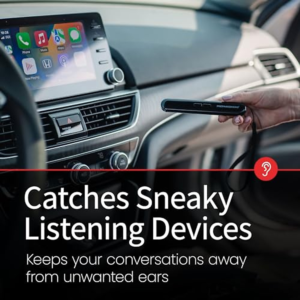 Hero Privacy Pen - 1 Pack - Hidden Camera Detector, Anti Spy, GPS Tracker Detector, Portable RF Signal Finder for Airbnb, Hotels, Bathroom, Home, Office