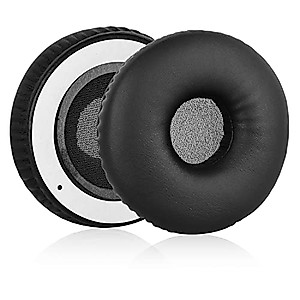 XB450 Earpads - JECOBB Replacement Ear Cushion Pads with Protein Leather and Memory Foam for Sony MDR-XB450, XB450AP, XB550AP On Ear Headphones ONLY ( NOT FIT Sony Other Series ) – Black