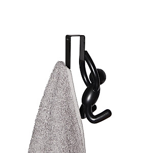 Umbra Buddy Space-Saving Over The Cabinet Storage Hooks, Kitchen and Bathroom Organizer