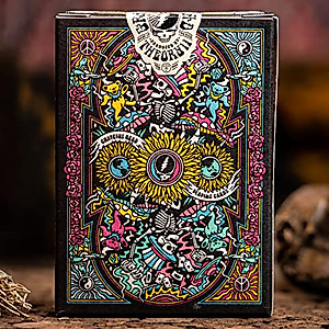 theory11 Grateful Dead Playing Cards Premium Deck with Iconic Band-Themed Artwork