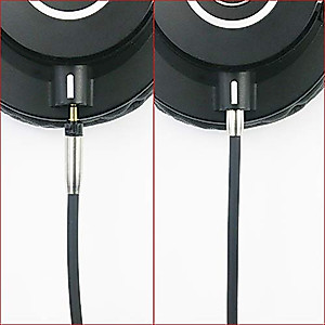 NewFantasia Replacement Audio Upgrade Cable Compatible with Audio Technica ATH-M50x, ATH-M40x, ATH-M70x, ATH-M60X Headphones 1.2meters/4feet