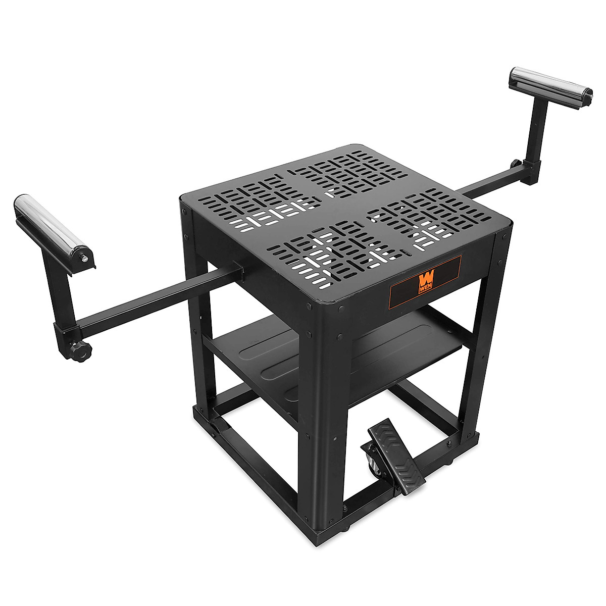 WEN Multi-Purpose Rolling Planer and Miter Saw Tool Stand with Extension Rollers (MSA658T)