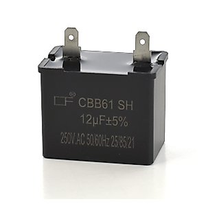 WPW10662129 Refrigerator and Freezer Compressor Run Capacitor W10662129 Compatible with Whirlpool Kenmore Maytag Replaces 945508 1100804 1114291