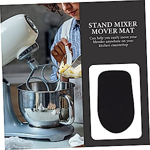 GOOHOCHY blender non-slip mat Mover Mat for Mixer Stand Mixer Mover stand mixers kitchen appliance sliders appliances sliders Stand Mixer Sliding Mat Vertical mixer truck rubber