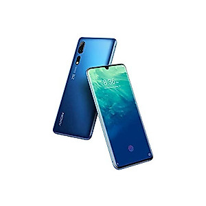ZTE Axon 10 Pro Dual-SIM GSM 4G LTE GSM Snapdragon 855 Smartphone Unlocked 12GB RAM/256GB Blue