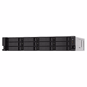QNAP TS-1273AU-RP 12 Bay High-Performance Rackmount NAS with 2 x 2.5GbE Ports, Redundant PSU
