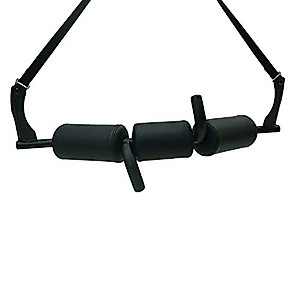 Inspire Fitness Ab Bar Cable Gym Attachment - Target Abdominal Muscles, Strengthen Core - Ab Workout Attachment for Home Gym - Cable Machine Accessories for Home Gym