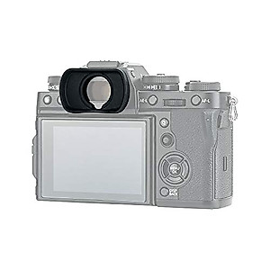 JJC Viewfinder Eyecup Eyepiece for Fuji Fujifilm X-T5 X-T4 X-T3 X-T2 X-T1 X-H1 X-H2 X-H2S GFX 100 GFX 100S GFX 50S and GFX 50S II Camera, Replaces Fuji Fujifilm EC-XT L Eyepiece
