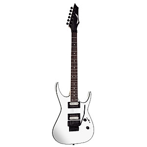 Dean Exile X Floyd Guitar, Indian Rosewood Fretboard, Satin White Finish