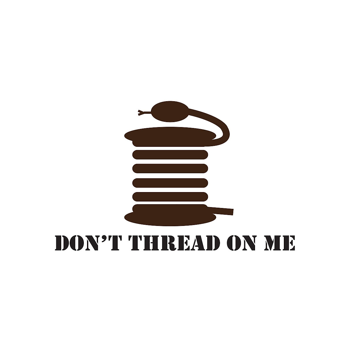 Don't Thread On Me D.T.O.M. US Army Retired Dad Hat Washed (Black)