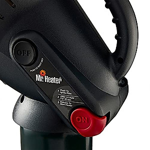 Mr. Heater 3800 BTU Portable Little Buddy Propane Emergency Heater with Push Start Button for Indoor and Outdoor Use, (2 Pack)