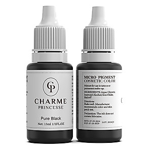 Charme Princesse Wireless Permanent Makeup Machine Kit Rotary Eyebrow Pen Machine With 15pcs 1R/1P Needles Supply for Eyebrow Lip Eyeliner