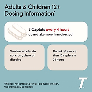 Tylenol Cold + Flu Severe Day & Night Caplets for Fever, Pain, Cough & Congestion Relief, 24 Count