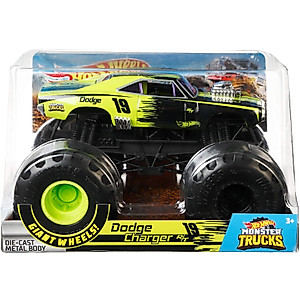 Hot Wheels 1970 Dodge Charger R/T #2 Monster Truck, 1: 24 Scale