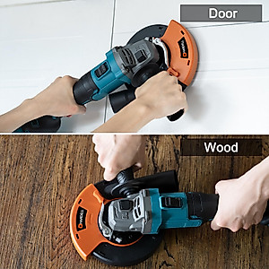 HARDELL Angle Grinder Dust Shroud, Dust Shroud for Angle Grinder 4/4.5/5 inch Universal Surface Grinding Shroud (125MM)