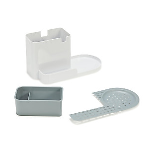 Amazon Basics Kitchen Sink Organizer/Sponge Holder, Large