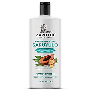 Zapotol Bundle de Shampoo Sapuyulo 16onz Enriquecido con Aceite Argan, Ayuda a Controlar la Caida del Cabello y Acondicionador Nutre Fortalece el Desde Raiz Combo Toalla Mano Lyeusa