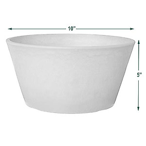 Arcadia Garden Products TD25TP Sleek Bulb Pan 10x5-Taupe