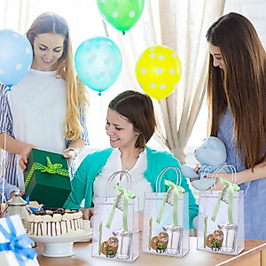 MotiMind 6 Sets Baby Shower Prizes for Game Winners Succulent Candle Double Wall Tumbler Heart Cork Coaster Insulated Ballpoint Pen Gift Bag Baby Shower Bridal Shower Game Prizes