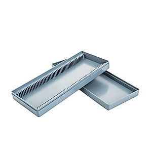 EISCO Labs Slide Box, Polystyrene, 50 Slides