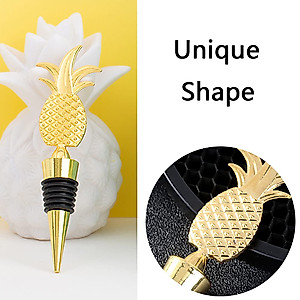 2 Pcs Reusable Bottle Stoppers Metal Wine Stopper Red Wine Saver Stoppers for Sparkling Wine,Beer Saver Sealer