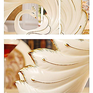 Stylish Simplicity Ivory Magnetic Wine Rack Decoration Peacock Modeling Crafts European Wine Cabinet Decoration Creative Home Desktop Porch Partition Decoration Decoration Wedding Gift Beautiful and