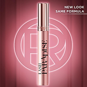 L'Oreal Paris Voluminous Makeup Lash Paradise Mascara, Voluptuous Volume, Intense Length, Feathery Soft Full Lashes, No Flaking, No Smudging, No Clumping, Mystic Black, 0.25 Fl Oz (Pack of 2)