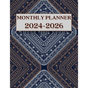 2024-2026 Monthly Planner 3 years: 36 Months Planner,January 2024 to December 2026, 3-Year Calendar & Monthly Planner- 8.5x11 inches, |Theme: Professional |