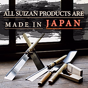 SUIZAN Japanese Hand Saw 10.5 Inch Kataba Single Edge Pull Saw for Woodworking Tools Gifts