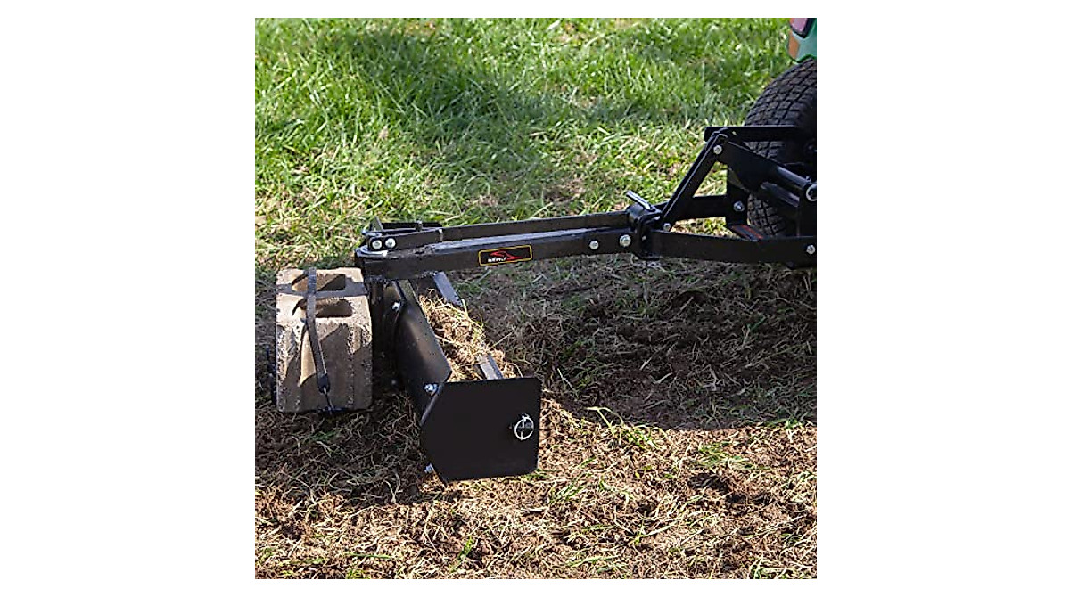 Brinly BS-381-A 38-inch Tow Behind Box Scraper for Yard Projects