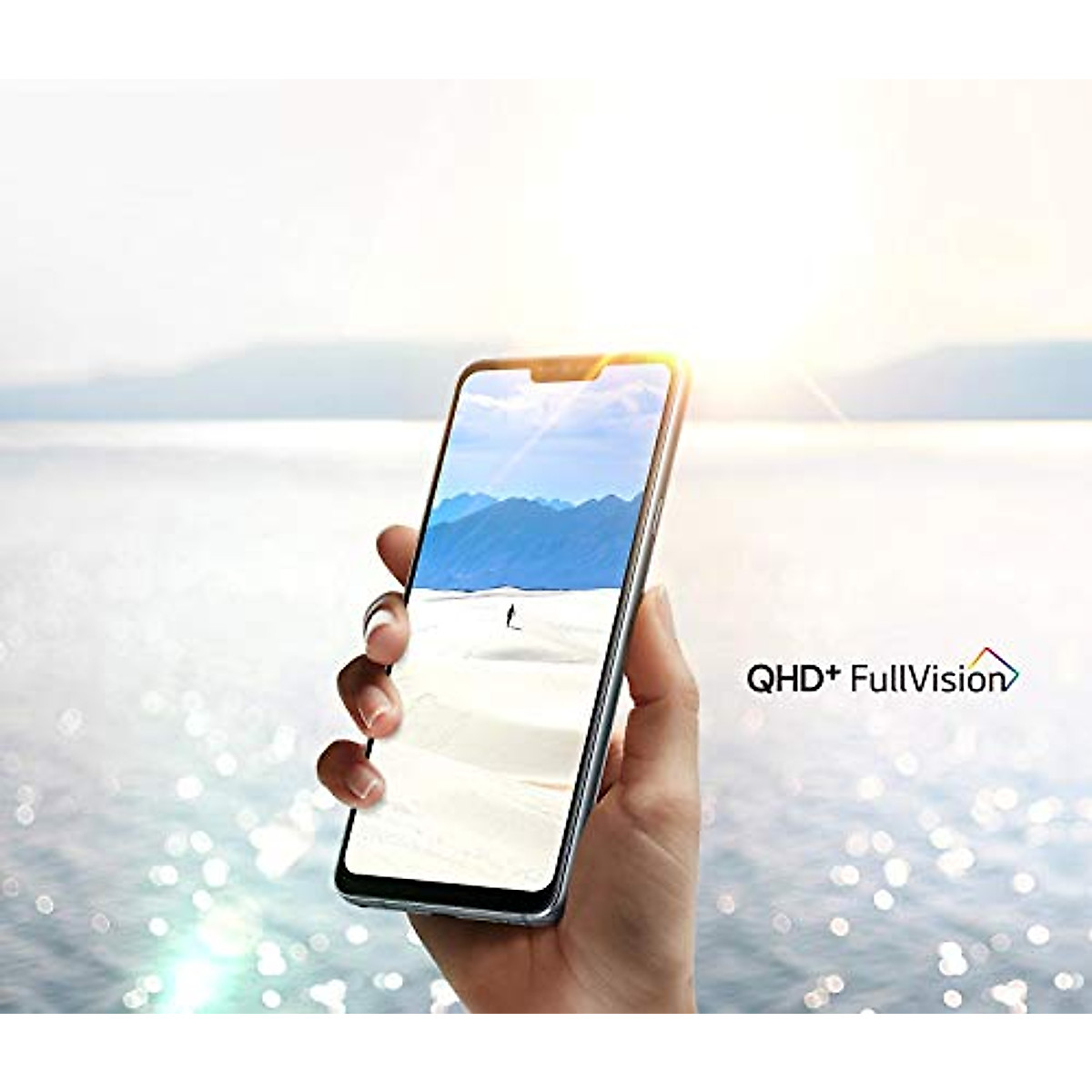 LG G7 ThinQ | 64GB, 4GB RAM | 6.1" QHD+ FullVision display | Snapdragon 845 | Android 9.0 Pie | Dual 16MP Rear Camera | RASPBERRY ROSE | T-Mobile Unlocked