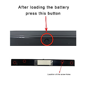 Tuboopy Wii Sensor Bar Wireless, Wiiu Infrared Ray Motion Sensor Bar for Wii/Wii U Console/PC (Black)