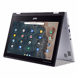 Acer Chromebook Spin 311 CP311-2H-C3KA Convertible Laptop, Intel Celeron N4000, 11.6" HD Touchscreen, 4GB LPDDR4, 64GB eMMC, Gigabit WiFi, Bluetooth 5.0