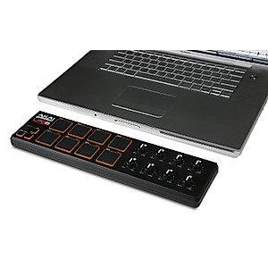 AKAI Professional LPD8 - USB MIDI Controller with 8 Velocity-Sensitive Drum Pads for Laptops (Mac & PC), Editing Software included
