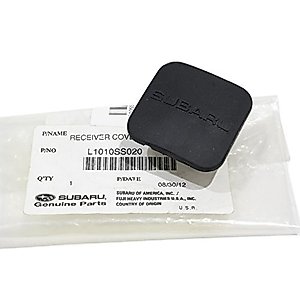 Subaru L1010SS020 Hitch Receiver Cover for 1 1/4" Trailer Hitch