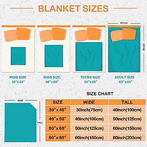 ONGNOU Custom Blanket Personalized Throw Blanket with Monogram Name Text Perfect Customized Baby Blanket for Newborn Baby, Toddler, Kids, Friends or Family on Thanksgiving Easter and Birthday Gift