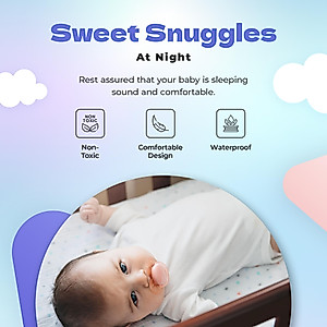 Custom Size 2" Thick Baby Mattress with Fitted Sheet - Waterproof Crib Mattress with Custom Size & Color Fitted Crib Sheet for Bassinet & Cradle