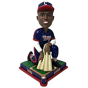 Hank Aaron Indianapolis Clowns On Deck Bobblehead Negro Leagues
