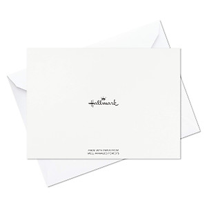 Hallmark Thank You Cards Assortment, Painted Florals (48 Cards with Envelopes for Baby Showers, Bridal Showers, Weddings, All Occasion)