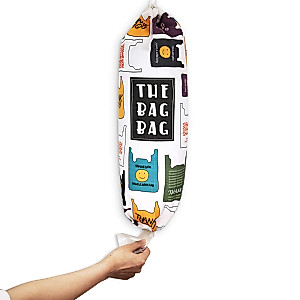 Kitchen Plastic Bag Holder Grocery Shopping Bags Carrier Storage Organizer Extra Large(23" x 9")