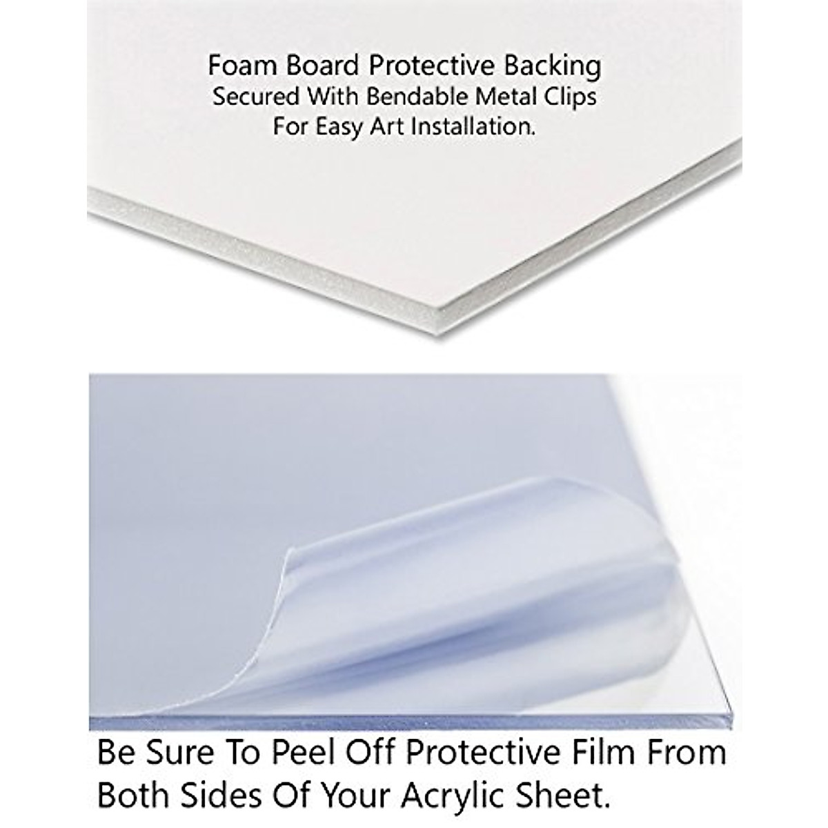 Poster Palooza 14x24 Frame Black Modern Solid Wood Picture Frame | UV Acrylic Plexiglass, Foam Board Backing & Hanging Hardware Included