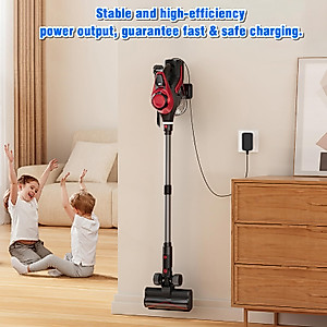 DK33-288080H-U Charger Compatible with Shark Vertex IZ440 IZ440H IZ462H IZ460 IZ480 IZ441H IZ482H IZ483H Lightweight Cordless Stick Vacuum Cleaner